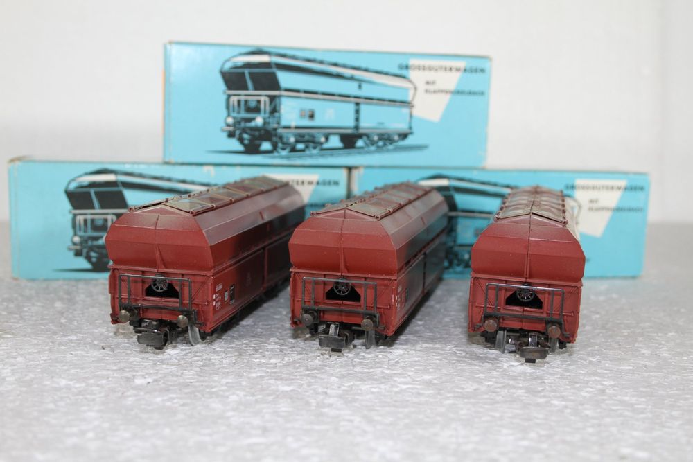 Märklin 4626 DB 3 Selbstentladewagen mit Klappdeckeldach (Gebraucht) in ...