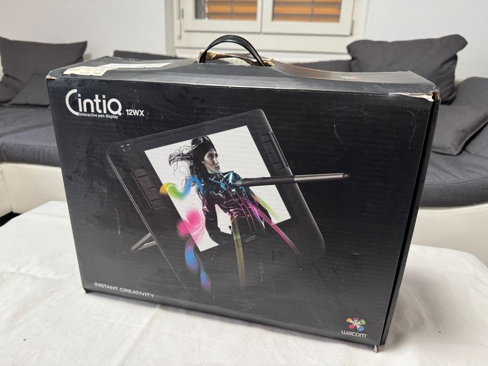 Wacom Cintiq 12WX Grafiktablett, Top Zustand! (Neu (gemäss Beschreibung ...
