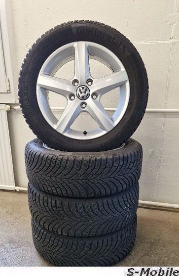 VW Touran I Original ASPEN Winterräder 16" (Gebraucht) in Schenkon für ...