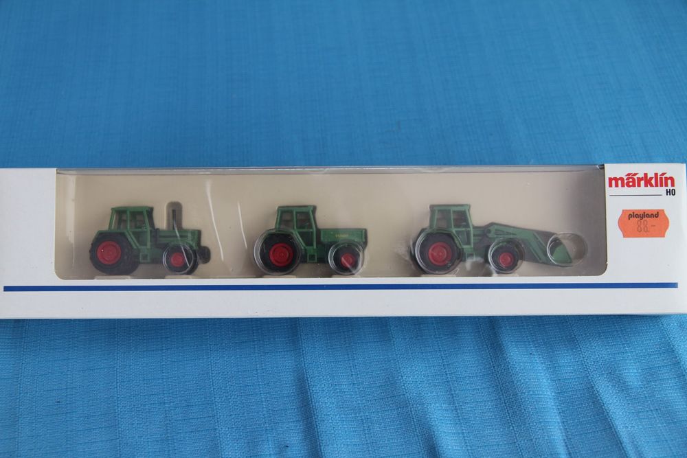 Fendt Traktoren, Märklin, 3 Verschiedene Typen, HO, Neu | Acheter sur ...