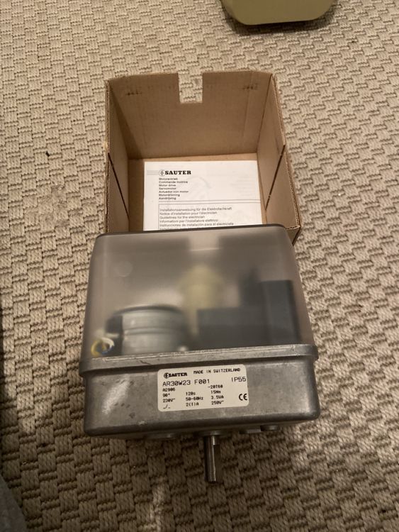 Sauter AR30W23 Motorantrieb Ventilantrieb (Neu und originalverpackt) in ...