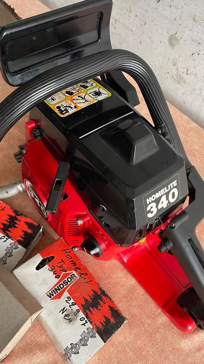 Kettensäge Homelite 340. (Gebraucht) in Naters für CHF 100 – nur ...