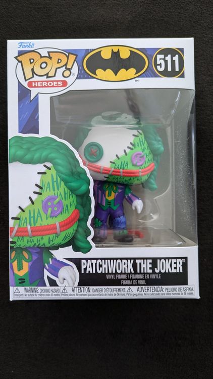 Funko Pop! DC - Patchwork The Joker #511 | Kaufen auf Ricardo