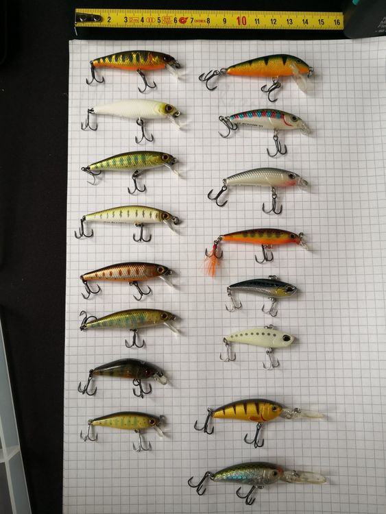 16 x Wobbler Illex, Rapala, DUO, Spro (Gebraucht) in für CHF 93 – mit ...