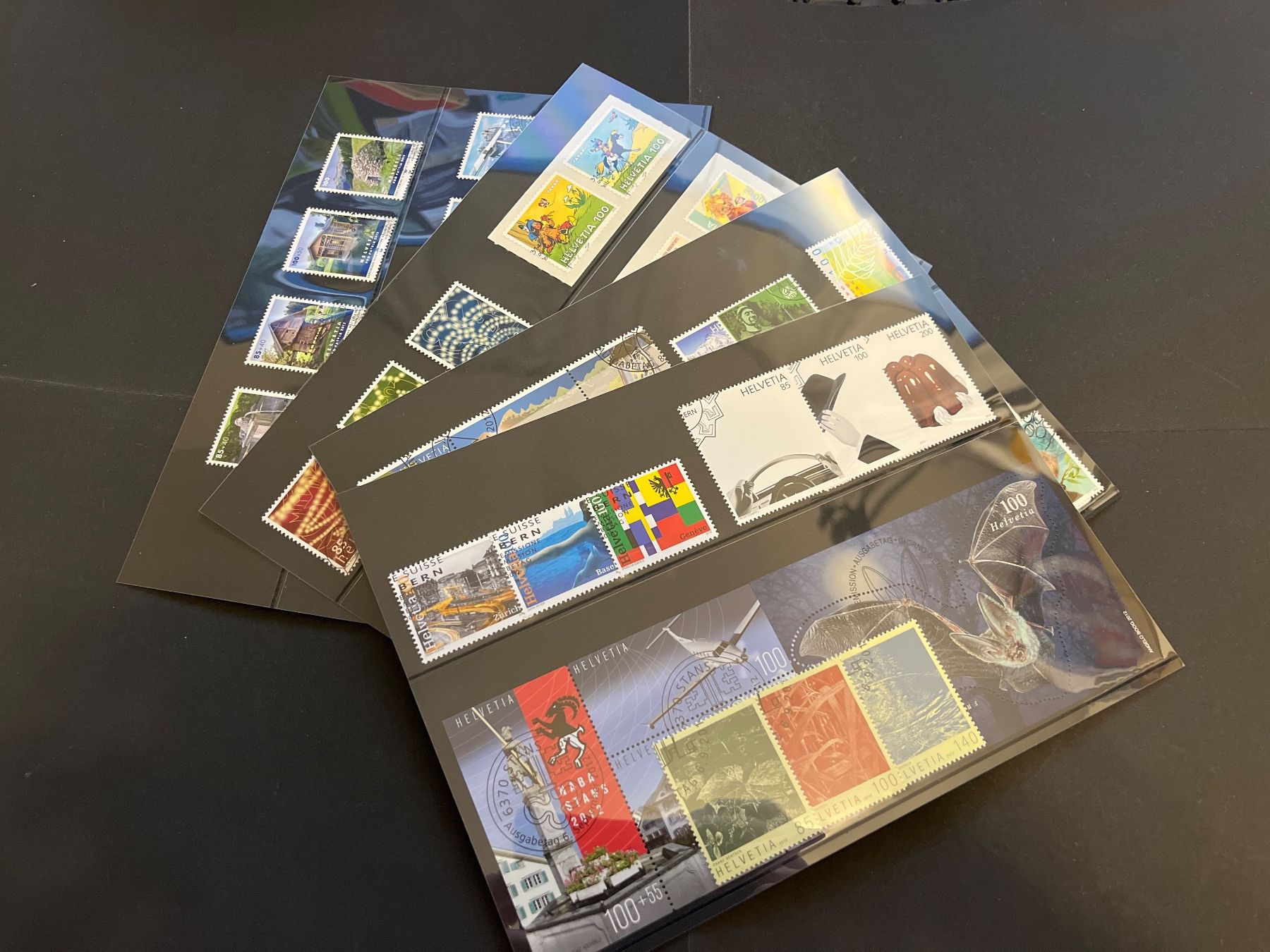 Jahres Sammlung 2012 mit ET Eckstempel ab ab Fr. 1.- (Gebraucht) in ...