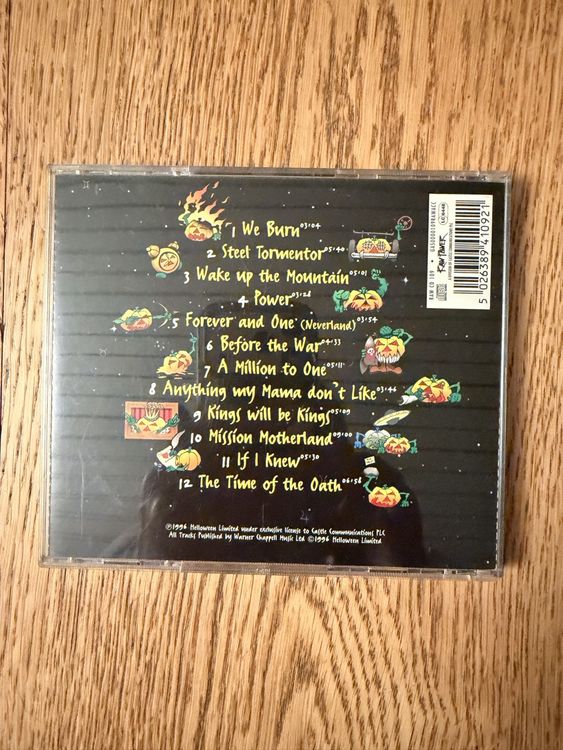 Helloween: The Time Of The Oath CD (1996) (Gebraucht) in Hünenberg für ...