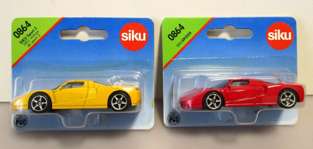 2 SIKU FERRARI ENZO FERRARI - 0864 (Neu und originalverpackt) in Chêne ...