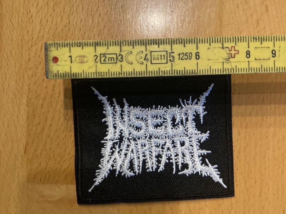 Insect Warfare Patch Aufnāher Punk Metal Rock Band (Neu (gemäss ...