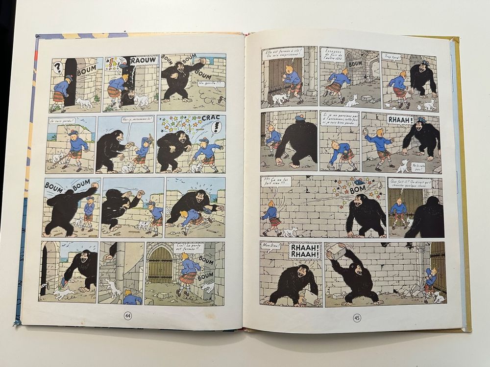 LES AVENTURES DE TINTIN - L’ILE NOIRE, 1966, CASTERMAN | Kaufen auf Ricardo