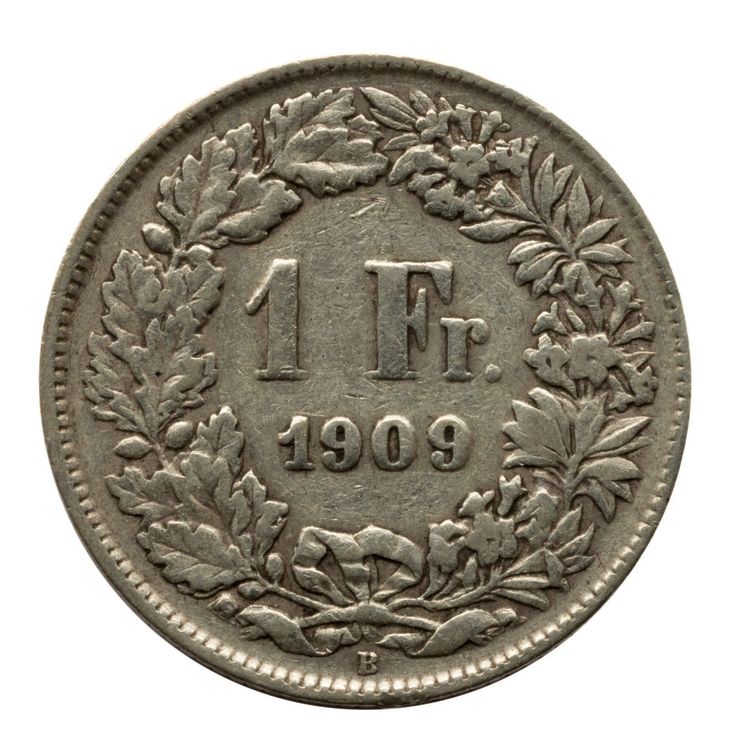 Schweiz - 1 Franken - 1909 - Silber | Kaufen auf Ricardo