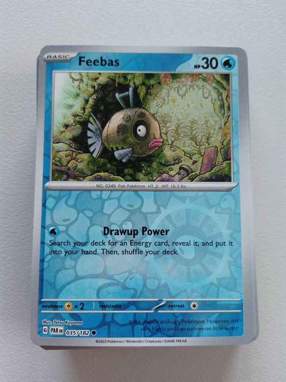 Feebas Reverse Holo - Paradox Rift Pokemon | Kaufen auf Ricardo