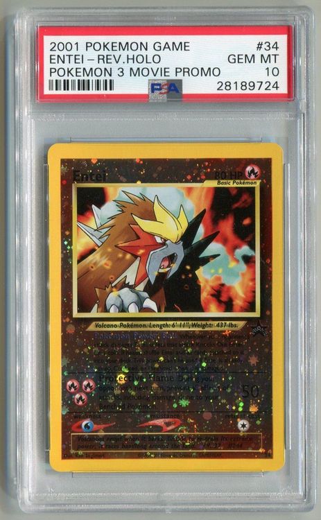 PSA 10 Entei Pokémon Movie 3 | Kaufen auf Ricardo