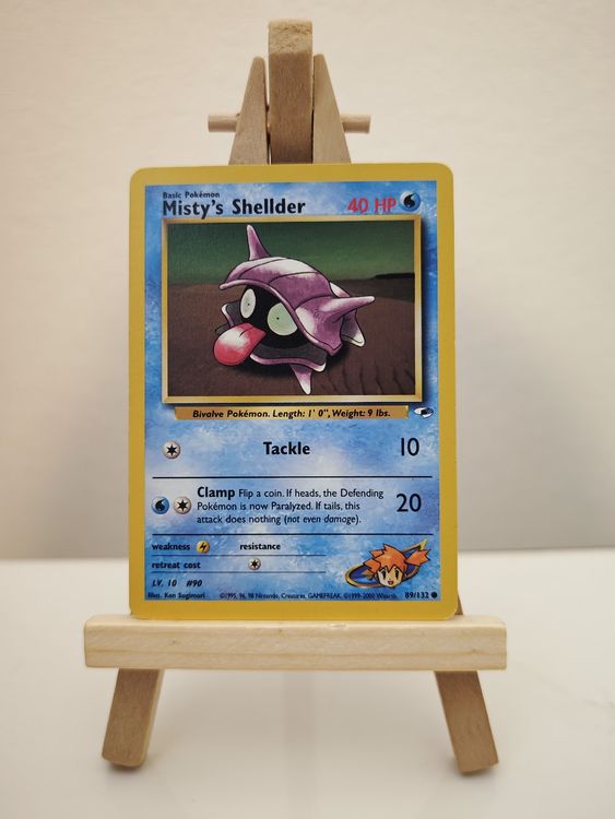 Carte Pokémon Misty's Shellder 40PV rare | Kaufen auf Ricardo
