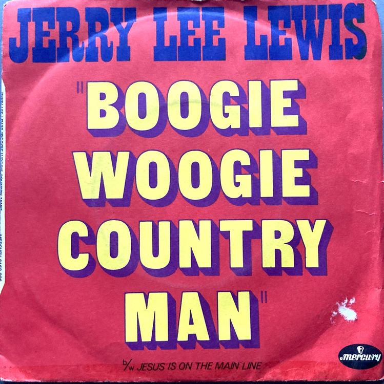 JERRY LEE LEWIS - BOOGIE WOOGIE COUNTRY MAN (Gebraucht) in Poliez-Pittet für CHF 3 – mit ...
