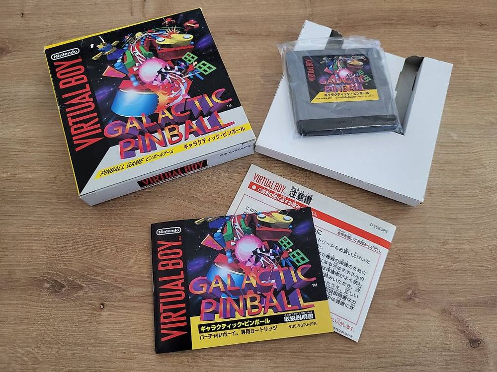 Nintendo Virtual Boy - Galactic Pinball (JPN) CIB (Gebraucht) in ...