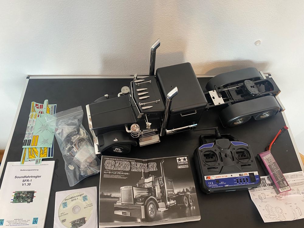 Tamiya Grand Hauler RC Truck 1/14 inkl Beier SFR1 Fahrbereit | Kaufen ...