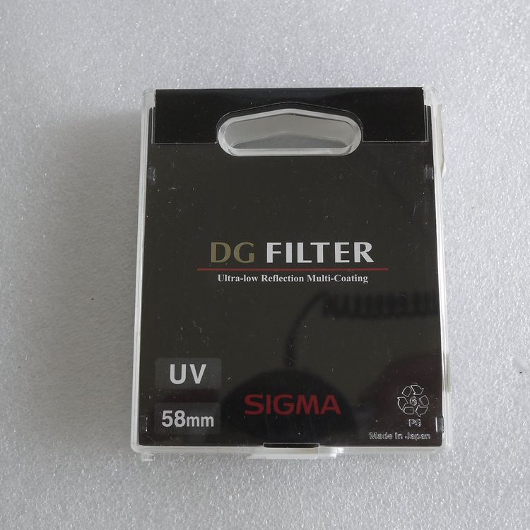 Sigma 58mm UV DG Filter / filtre. Japan. (Neu und originalverpackt) in ...