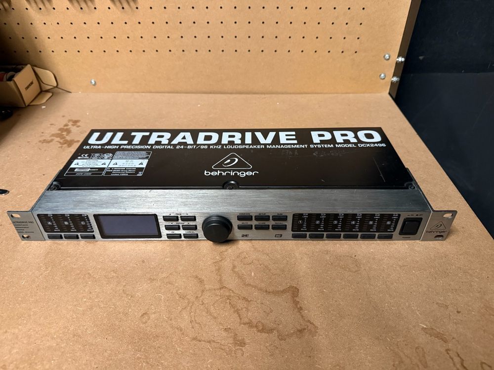 Behringer DCX2496 Ultra-Drive Pro Lautsprecher Kontroller (Gebraucht ...