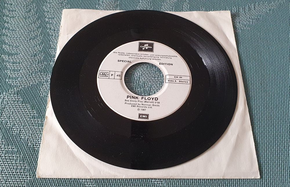 PINK FLOYD, See Emily play, CH-Special Edition, Single, TOP (Gebraucht ...