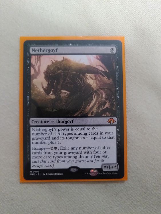 Magic Karte Nethergoyf MH3 EN | Kaufen auf Ricardo
