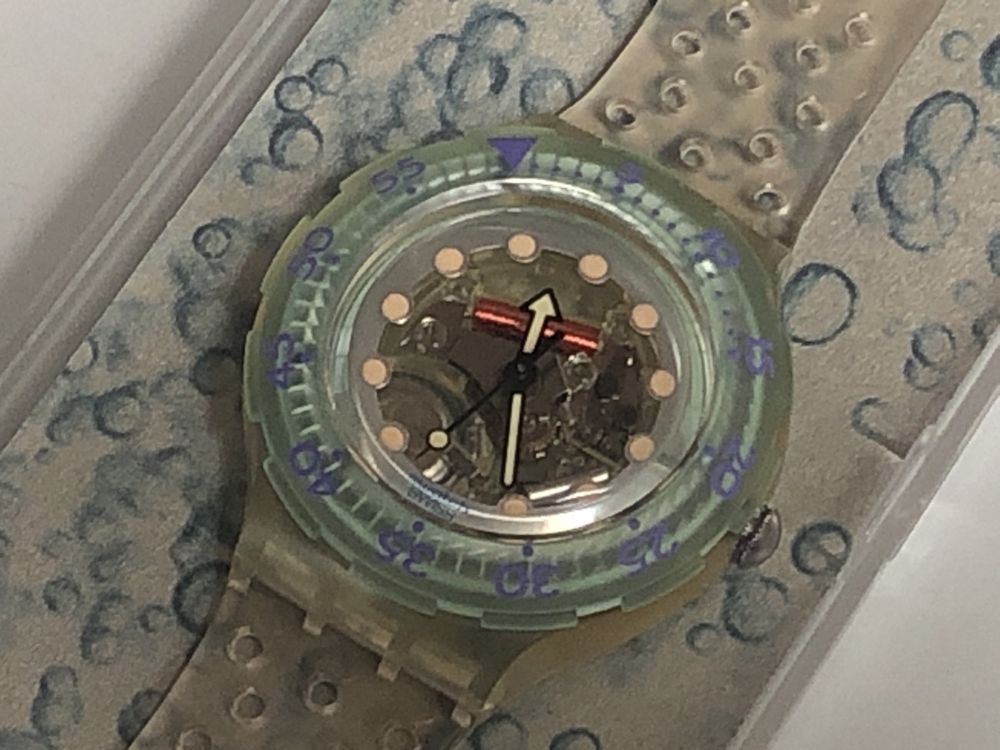 NEU Swatch JELLY BUBBLES mit neuer Batterie und OVP (Neu und ...