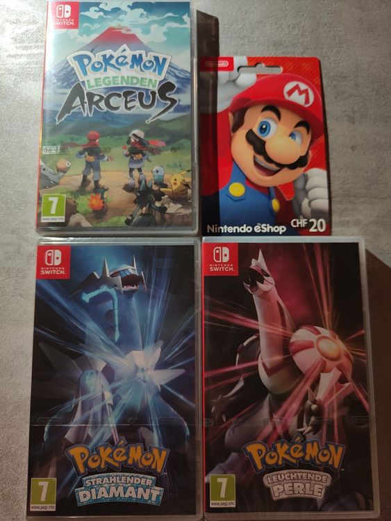 Nintendo Switch Pokemon Bundle Deluxe! (Neu und originalverpackt) in ...