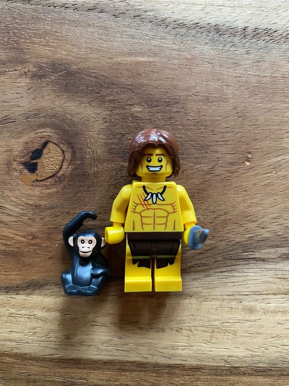 Lego Minifigur Serie 7 Tarzan mit Affe | Kaufen auf Ricardo