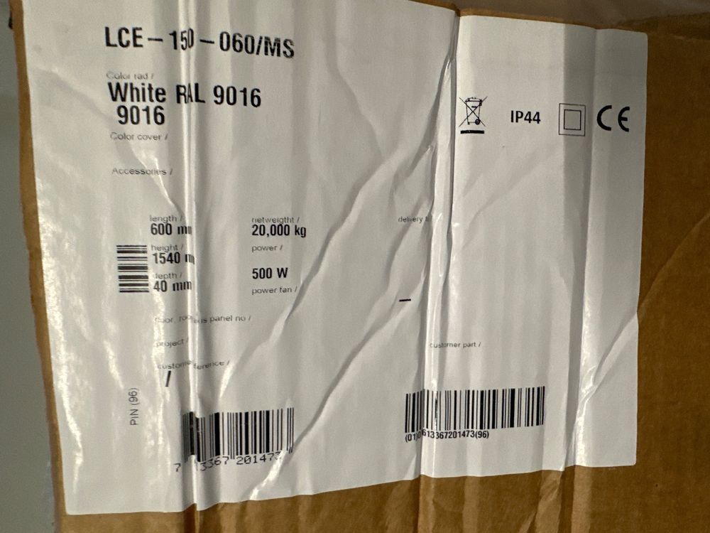 Badheizkörper Zehnder LCE-150-060/MS (Neu und originalverpackt) in ...