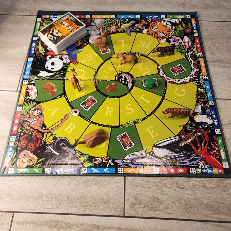 Alpha Animals Deluxe – Holztiere – komplett – Brettspiel (Gebraucht) in ...