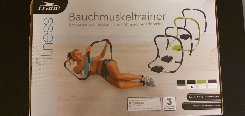 Bauchmuskeltrainer Crane Fitness | Kaufen auf Ricardo