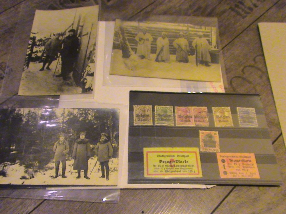 Briefmarken, Essenskarten, Fotos WKll | Kaufen auf Ricardo