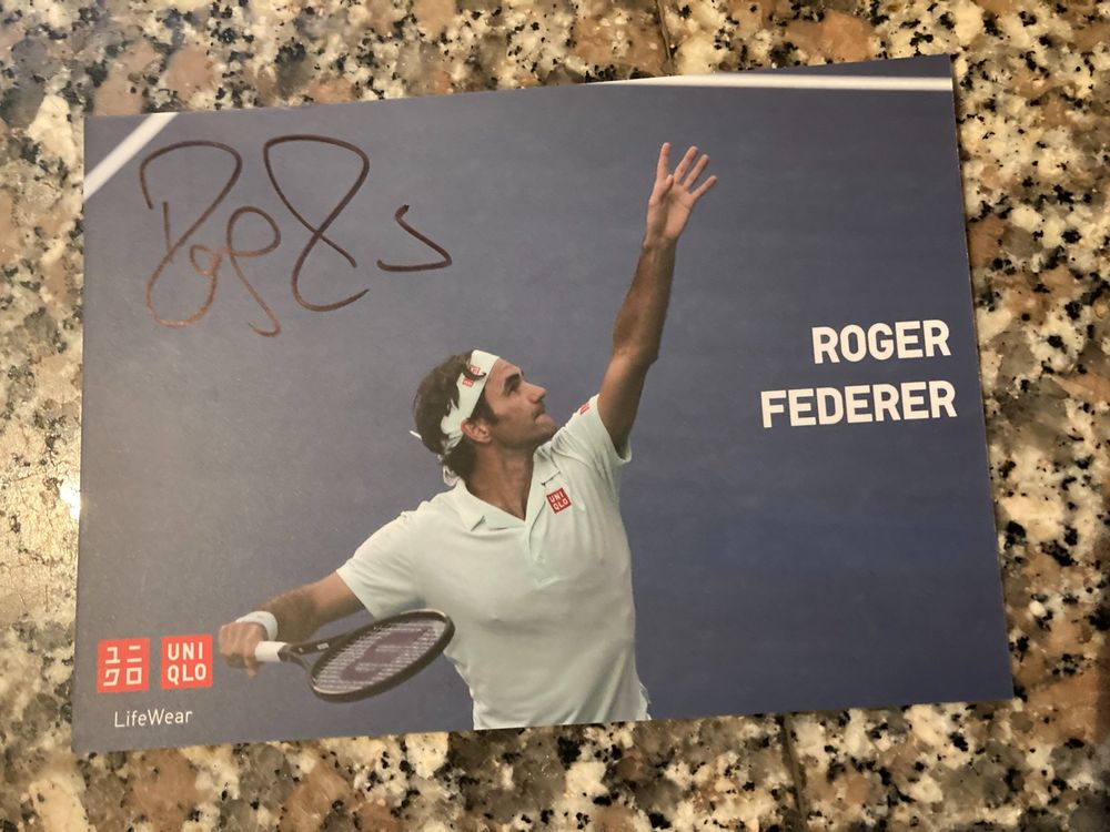Roger Federer / orig. AK | Kaufen auf Ricardo