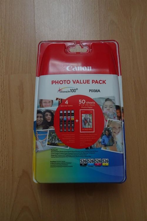 Original Canon Multipack 526 Patronen (Neu und originalverpackt) in ...