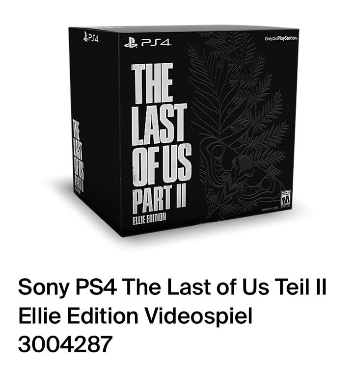 The last of us Ellie Edition (Neu und originalverpackt) in Schindellegi für CHF 1360 – mit ...