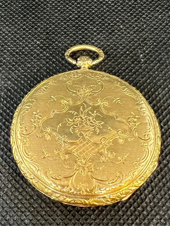 Gold-Taschenuhr, 18 Kt.; Genf um 1850 | Kaufen auf Ricardo
