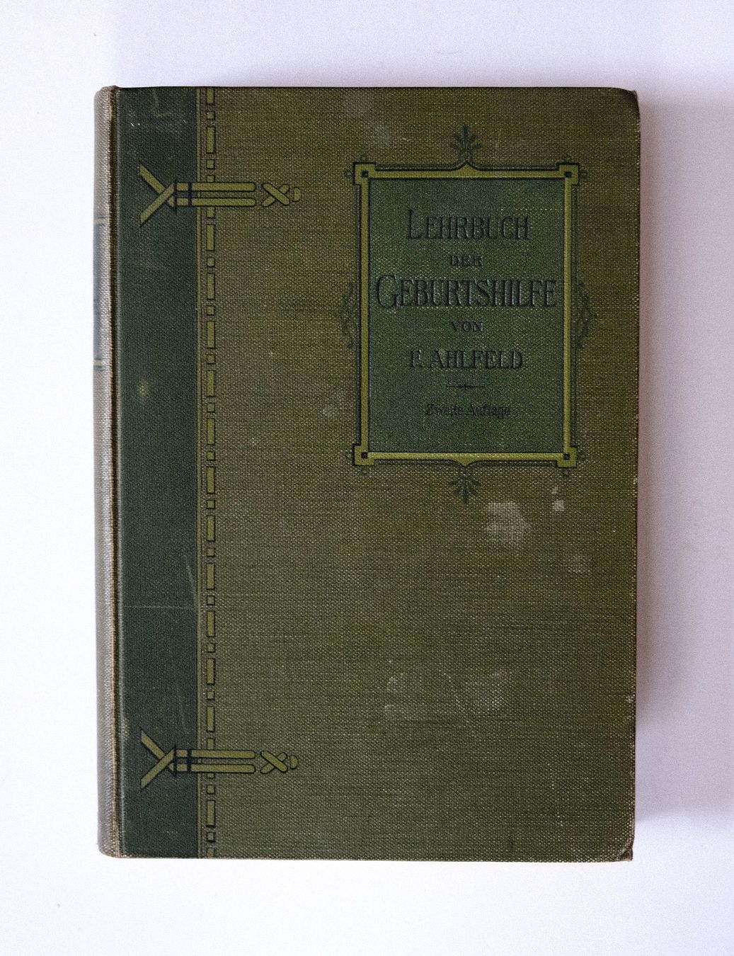 Lehrbuch der Geburtshilfe. F. Ahlfeld. 1898. Verl. Grunow. (Gebraucht ...