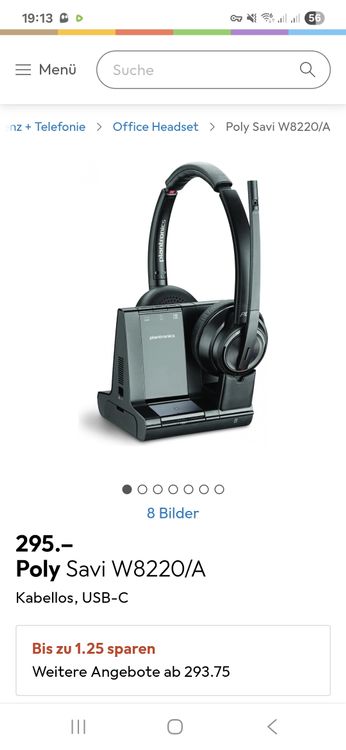 Poly Savi Headset - W8220/A (Gebraucht) in Baden für CHF 10 – mit ...