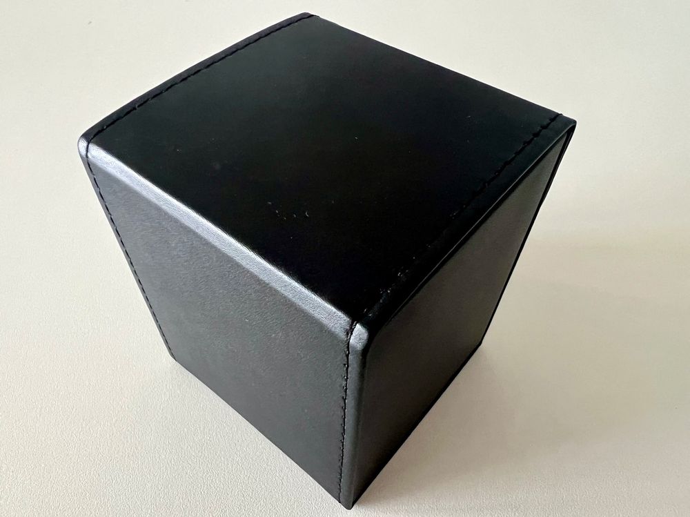 AUDEMARS PIGUET black leather service box (travel box) (Neu (gemäss ...