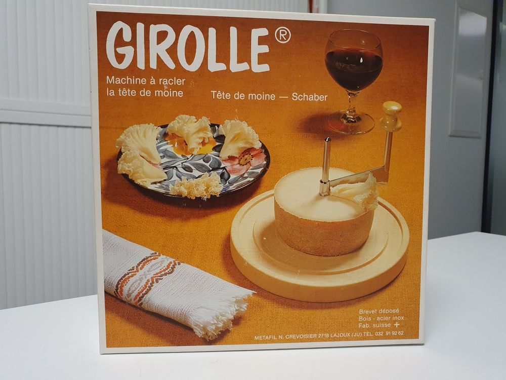 GIROLLE Machine à racler la tête de moine Vintage (Neu und ...