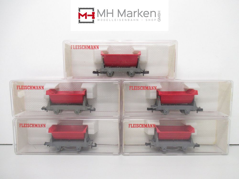 Fleischmann 5x 8500 Kipplorenwagen DC Spur N (Gebraucht) in Basel für ...