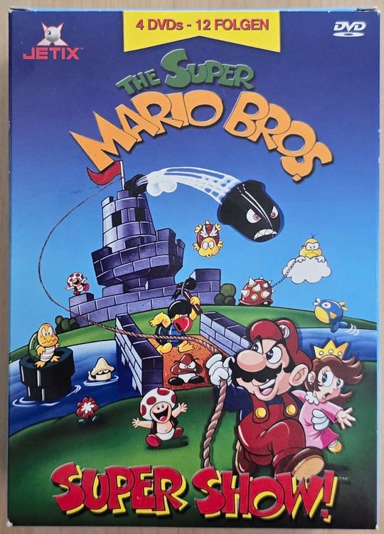 The Super Mario Bros Super Show! - 4 DVDs - 12 Folgen - DE (Neu und ...
