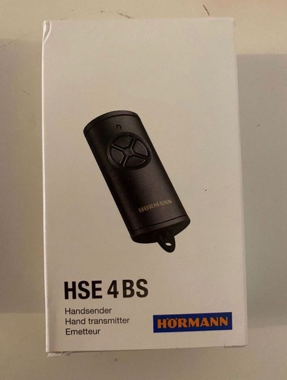 Hörmann GaragentorHandsender HSE4-868-BS (Neu (gemäss Beschreibung)) in ...