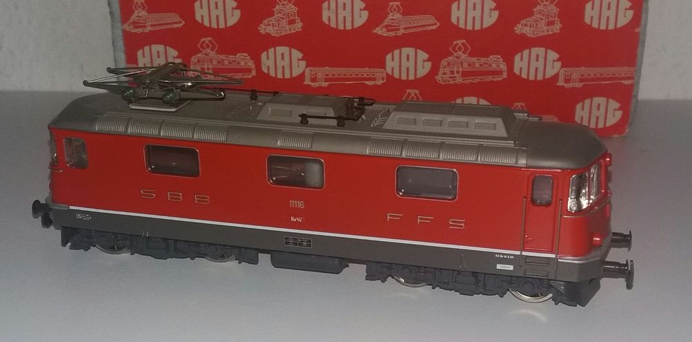 HAG 163 - - E-Lok Re 4/4 II SBB - Spur H0 - - GS Analog | Kaufen auf Ricardo