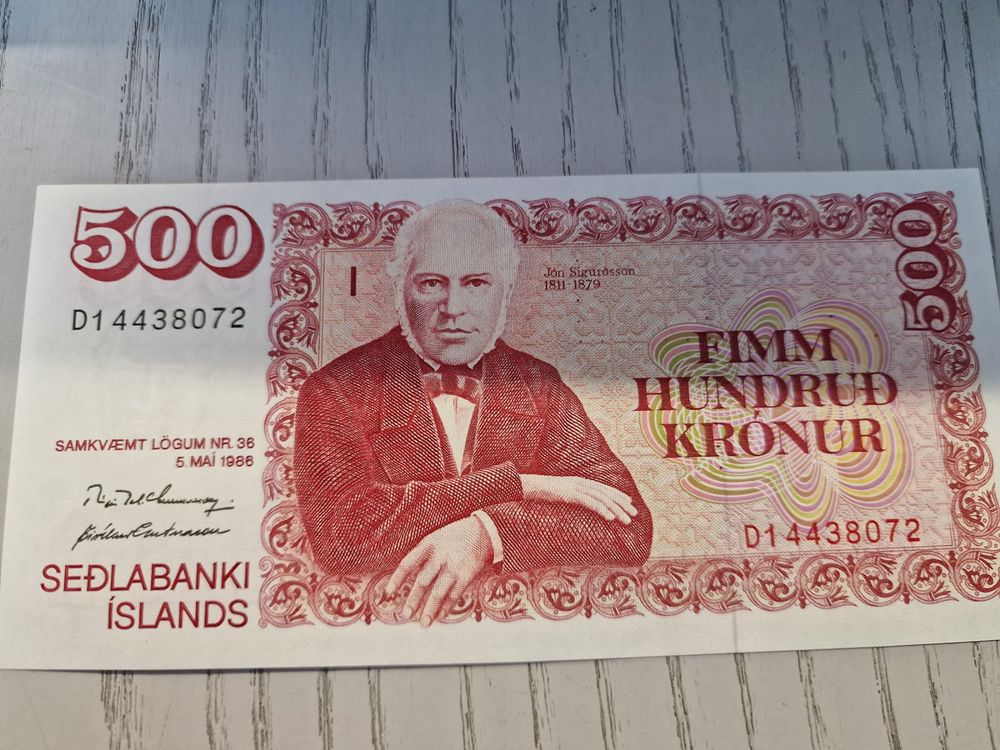 Banknoten Islands 1986 | Kaufen auf Ricardo