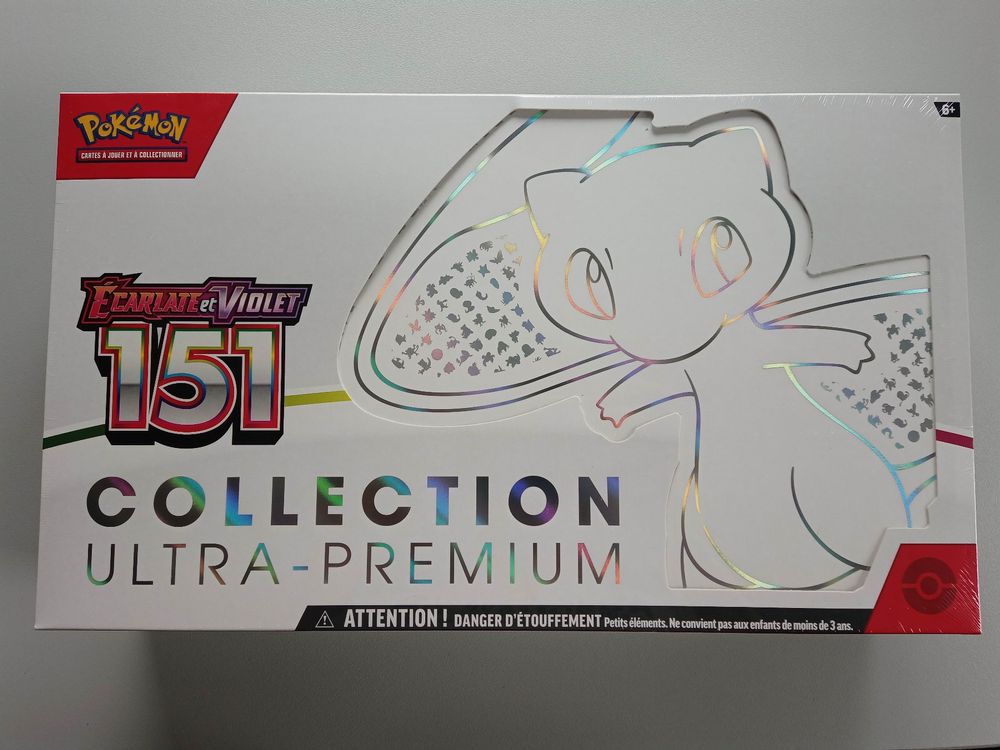 Pokemon 151 Collection Ultra Premium Francais FR Coffret Mew | Kaufen ...