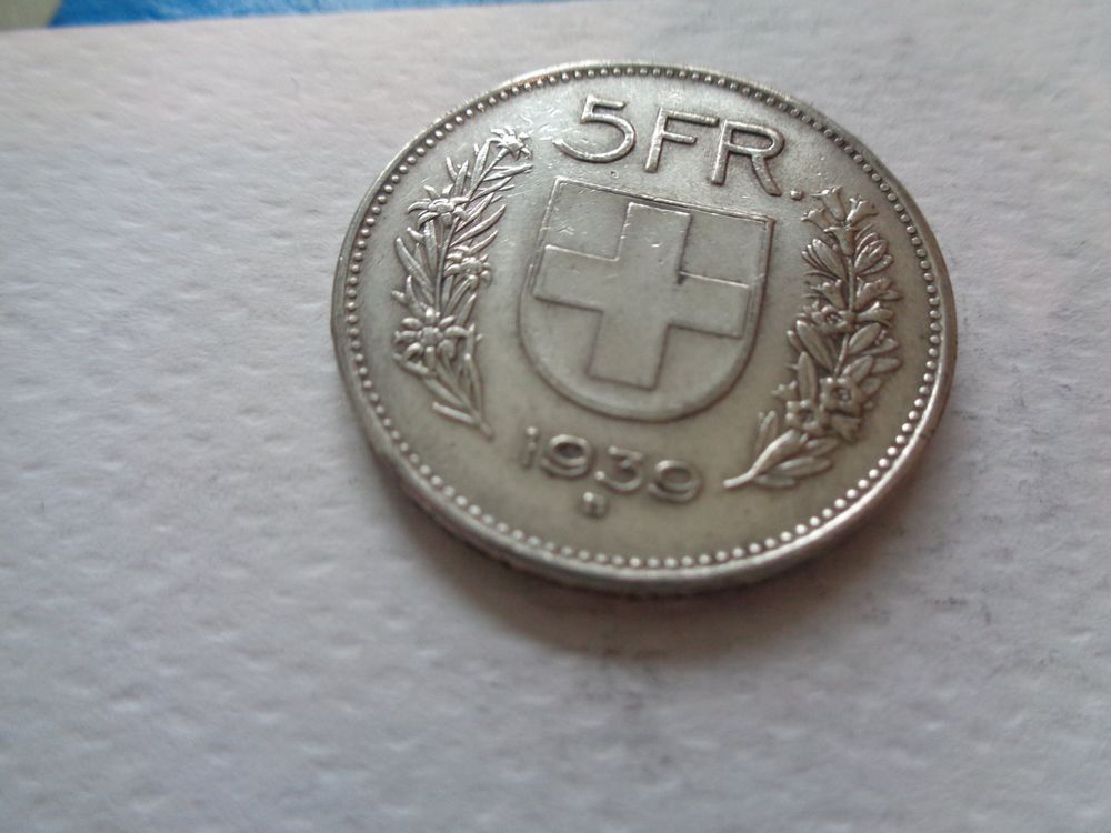 5 FRANKEN 1939 | Kaufen auf Ricardo