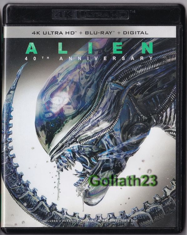 ALIEN 40th Anniversary 4K Ultra HD + Blu-ray ENG/FRA/ESP | Kaufen auf ...