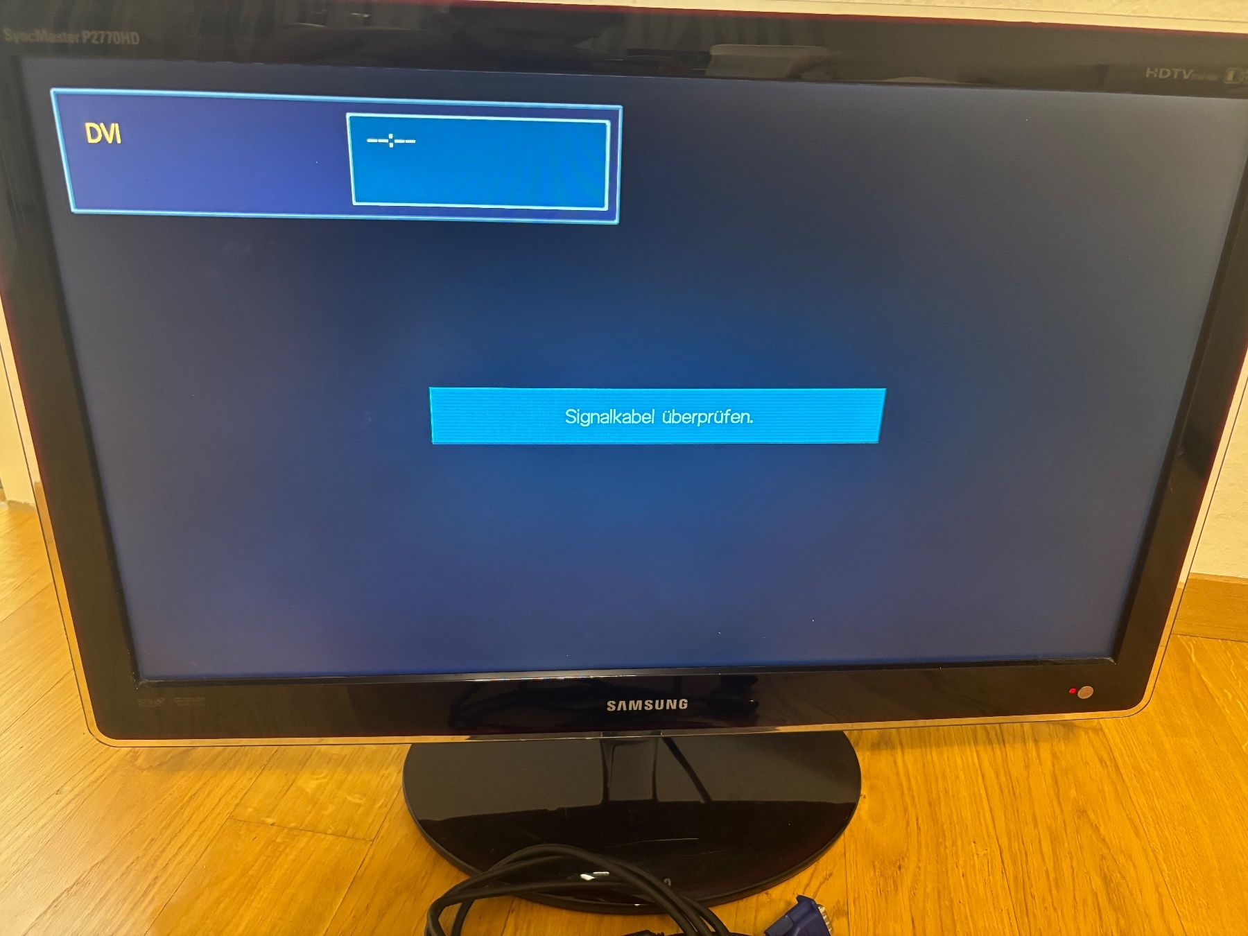 Monitor Samsung P2270HD 22-inch LCD Monitor - Gut zum Gamen (Gebraucht ...