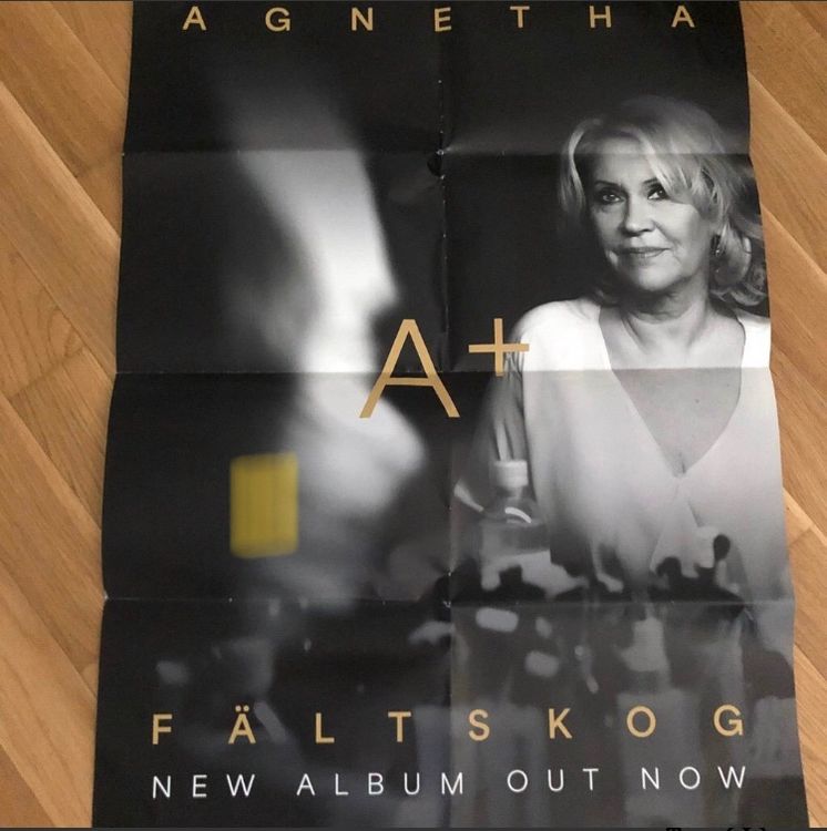 XL Promo Poster von ABBA Agnetha Fältskog A+ Neues Album (Gebraucht) in Wettingen für CHF 100 ...