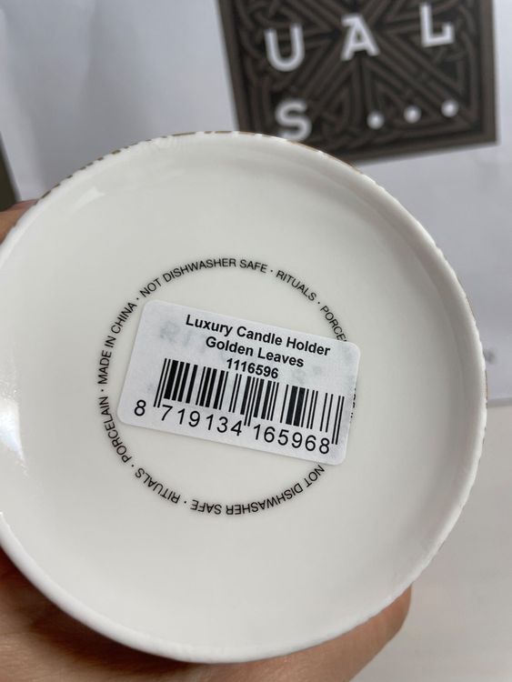 Rituals Signature Collection Luxury Kerzenhalter vergoldet (Neu und ...